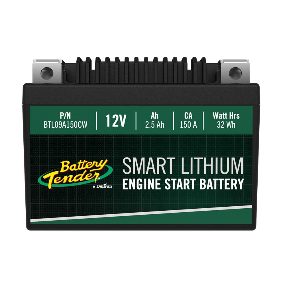 Battery Tender® 2.5AH 150CA Lithium Engine Start Battery with Smart BMS