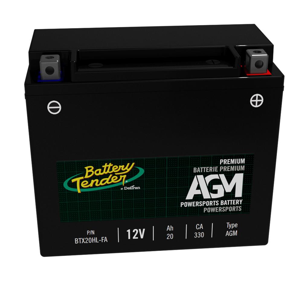 12V, 20Ah, 330CCA AGM Engine Start Battery