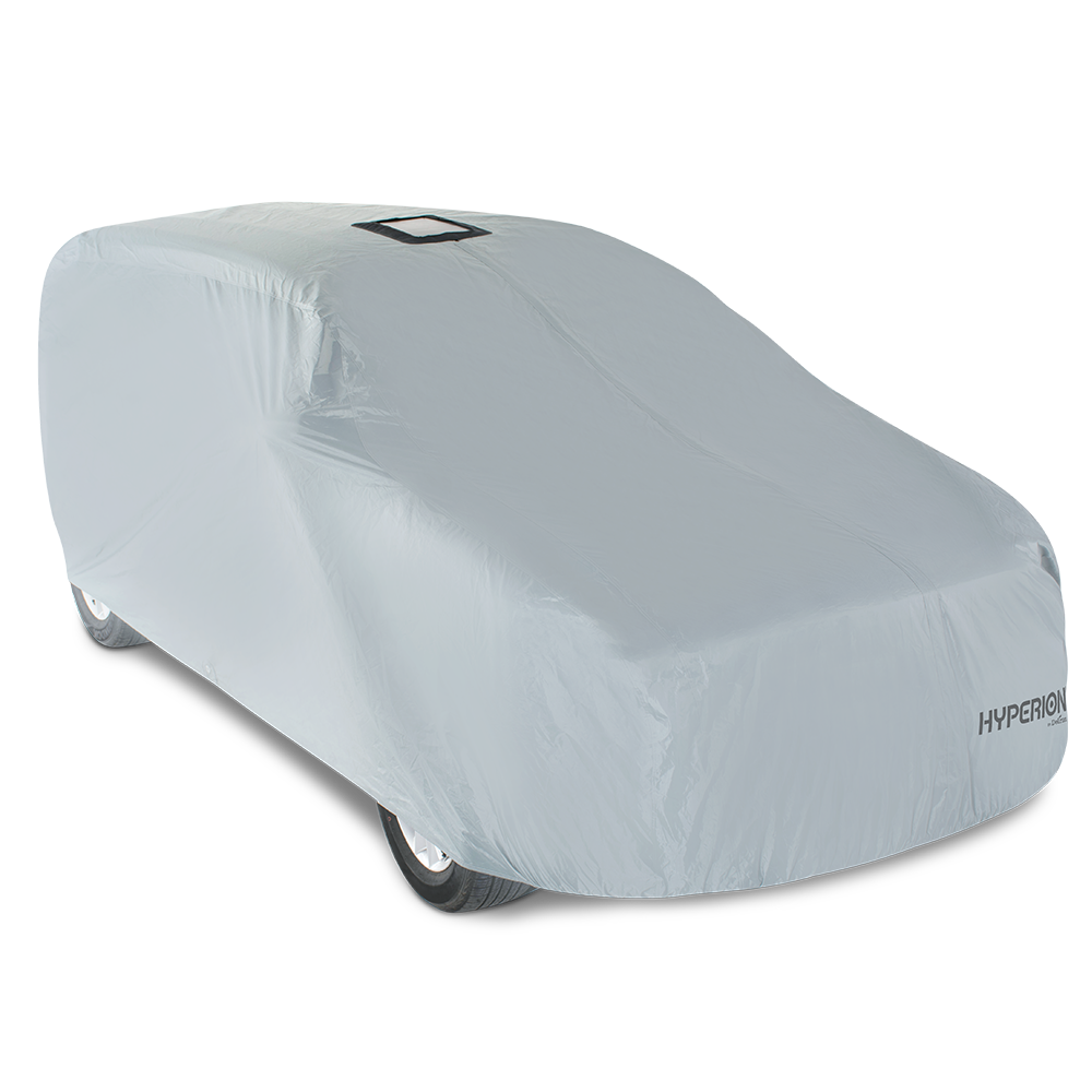 SUV Cover with Built-In Solar Charger - Up to 240" Long